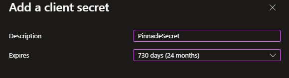 Updating the Client Secret for Azure AD integration – Eagle Point Software