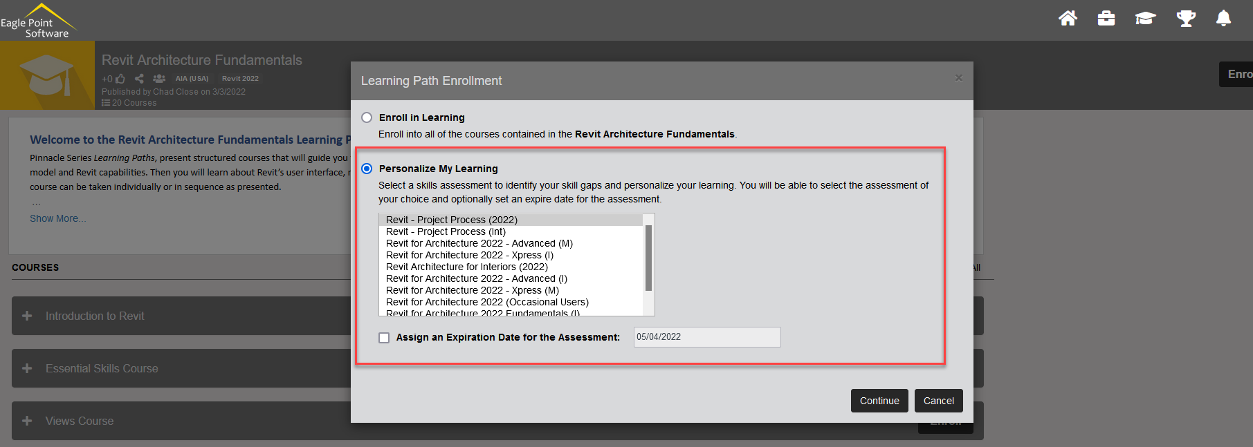 How to self-enroll into a KnowledgeSmart assessment from Pinnacle ...