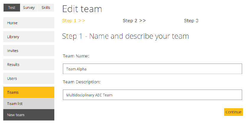 Creating and exporting individual Teams in KnowledgeSmart – Eagle Point Software