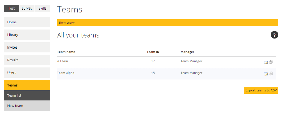 Creating and exporting individual Teams in KnowledgeSmart – Eagle Point Software