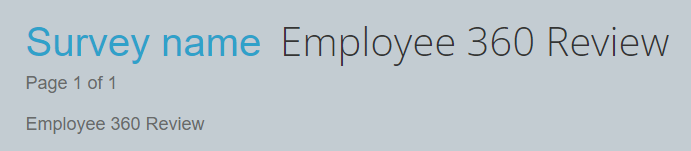 User journey - Surveys – Eagle Point Software